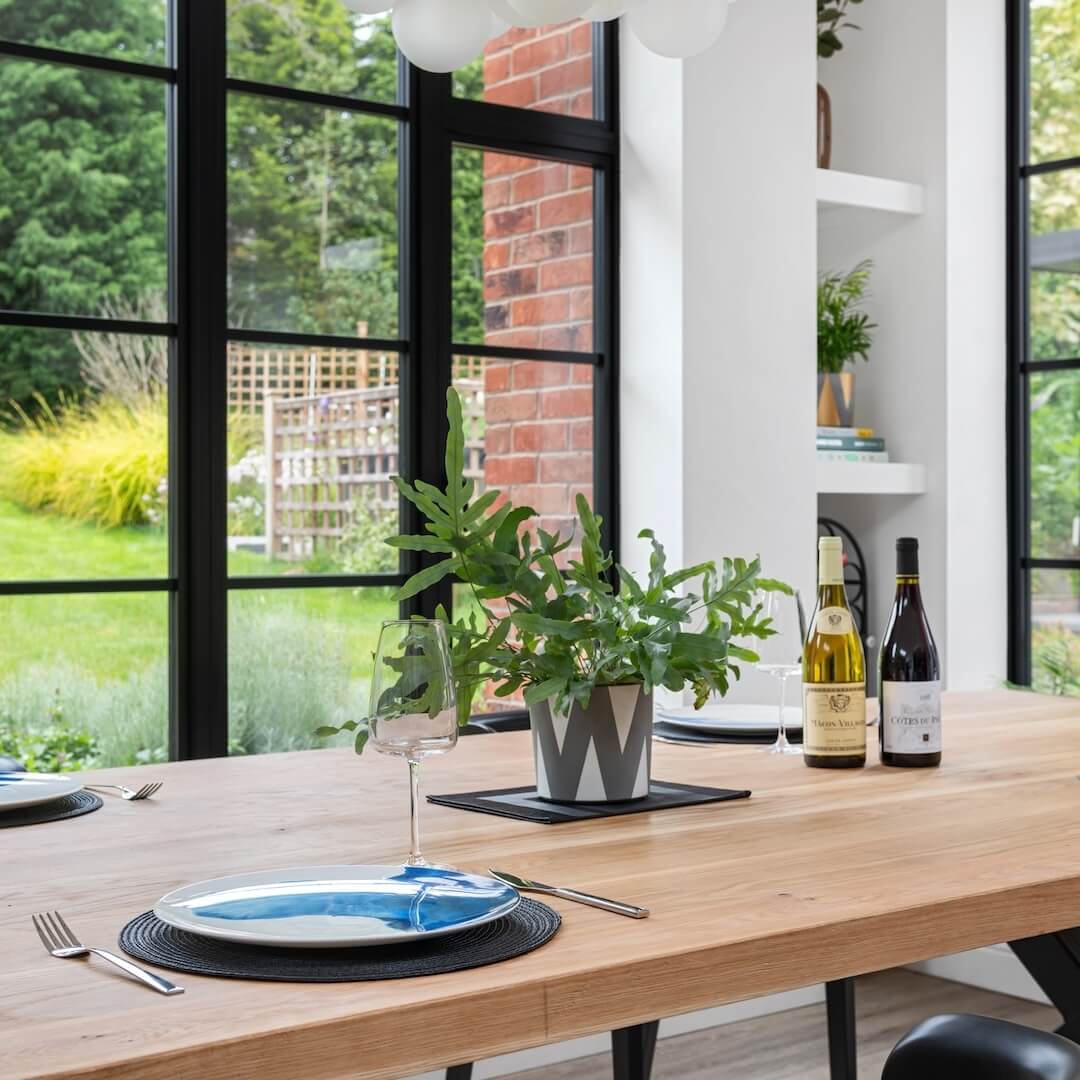 Solid Oak Dining Table - Ashford Blake