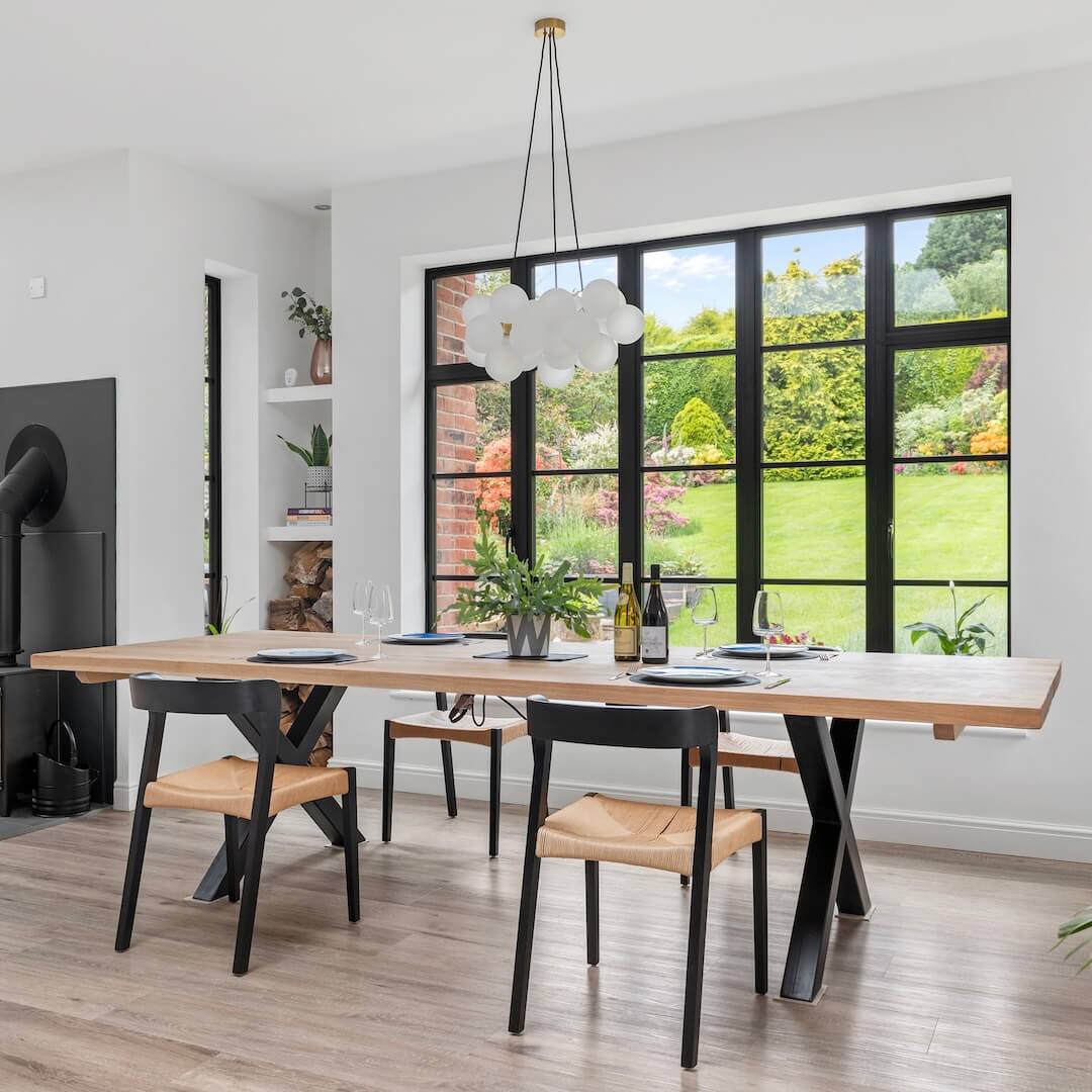 Solid Oak Dining Table - Ashford Blake