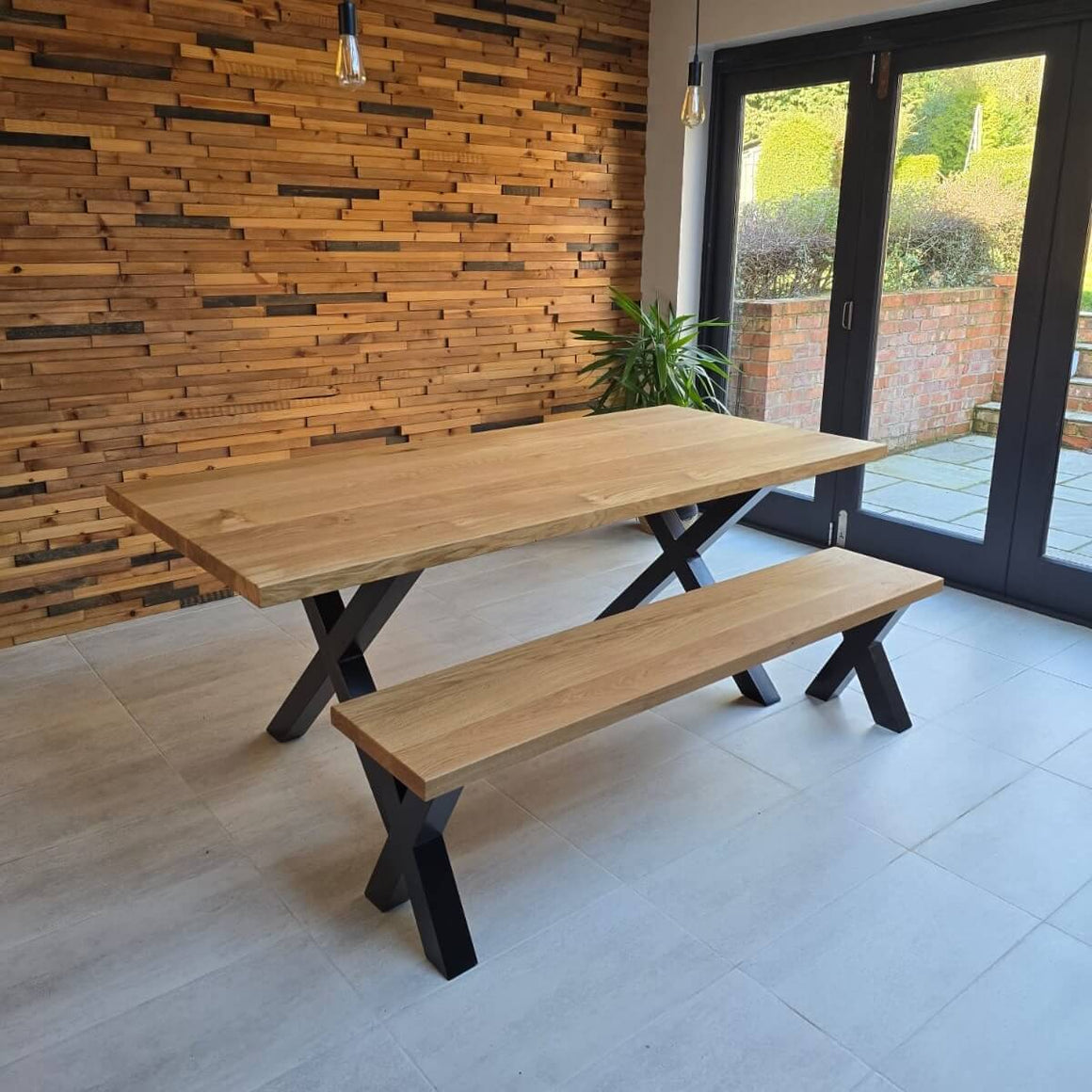 Solid Oak Dining Table - Ashford Blake