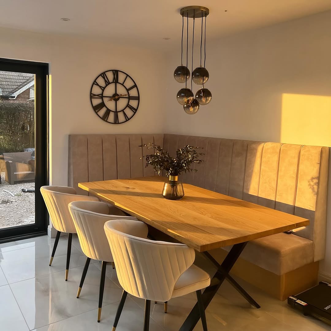 Solid Oak Dining Table - Ashford Blake