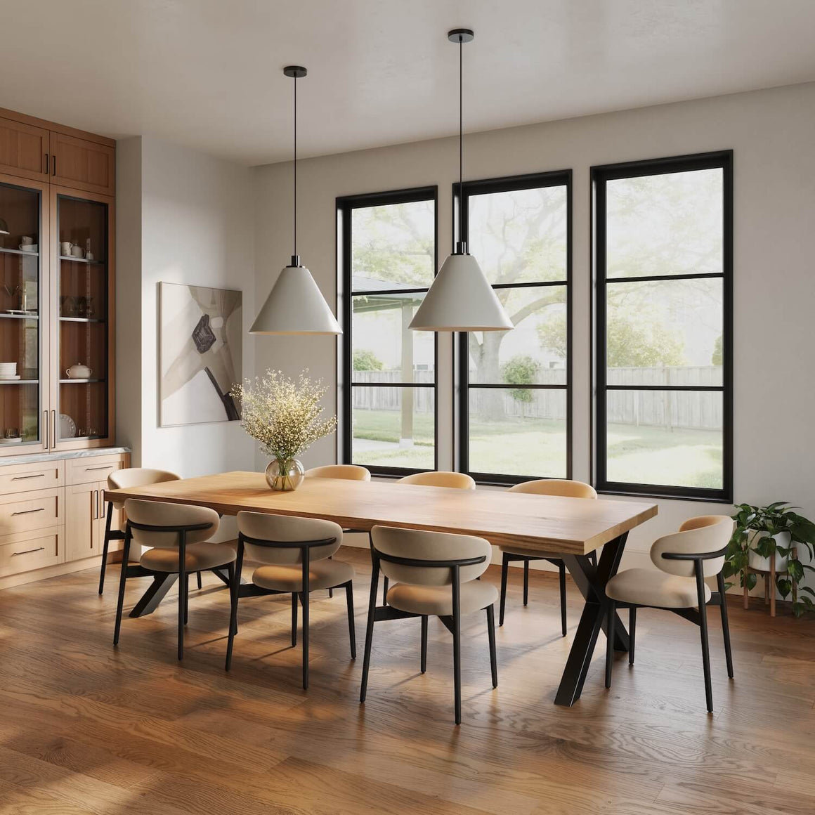 Solid Oak Dining Table - Ashford Blake