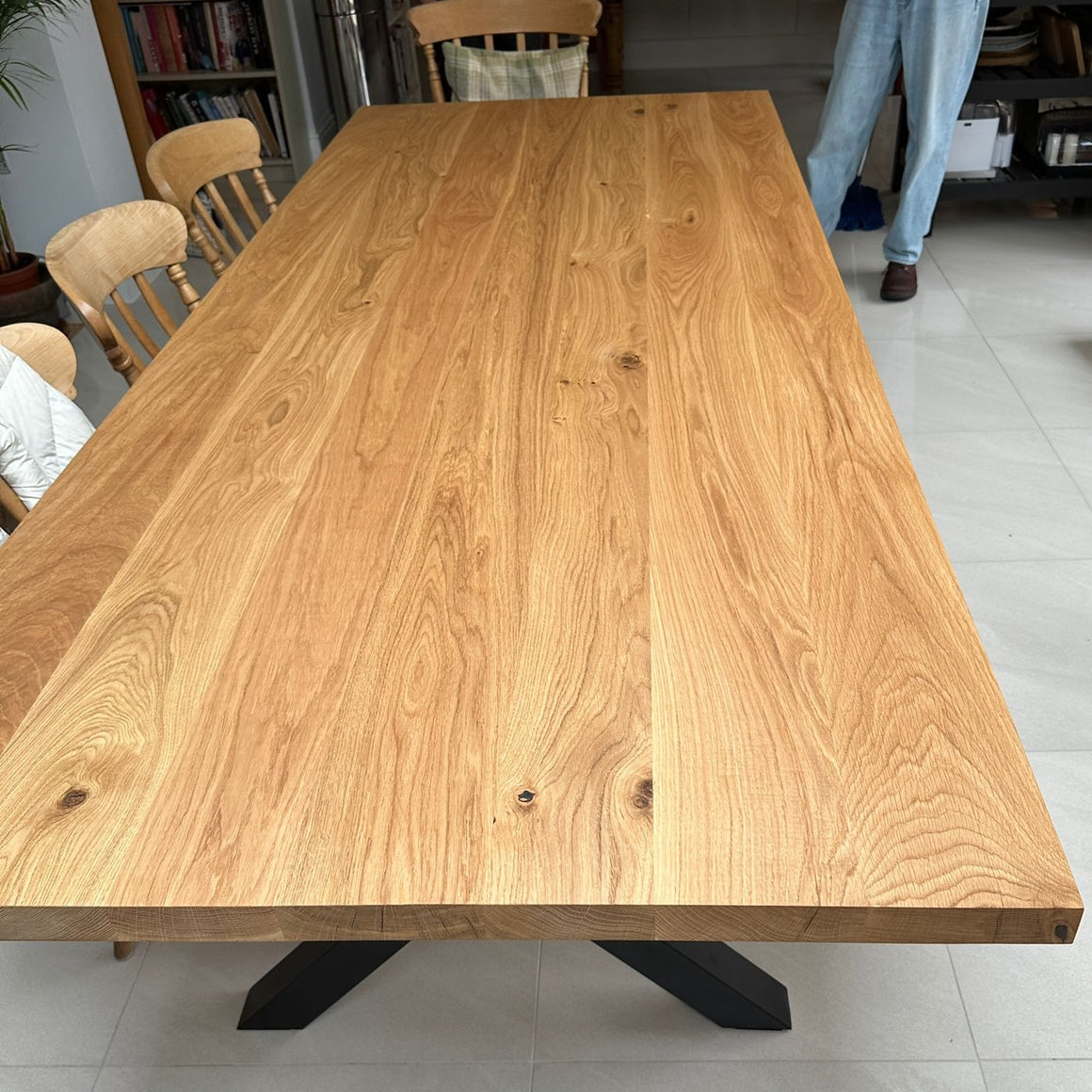 Solid Oak Dining Table - Ashford Blake