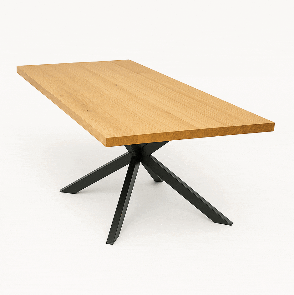 Solid Oak Dining Table - Ashford Blake