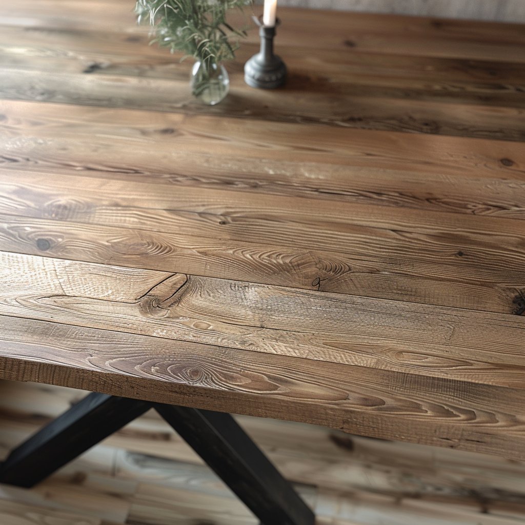 Reclaimed Rustic Wood Dining Table – Ashford Blake
